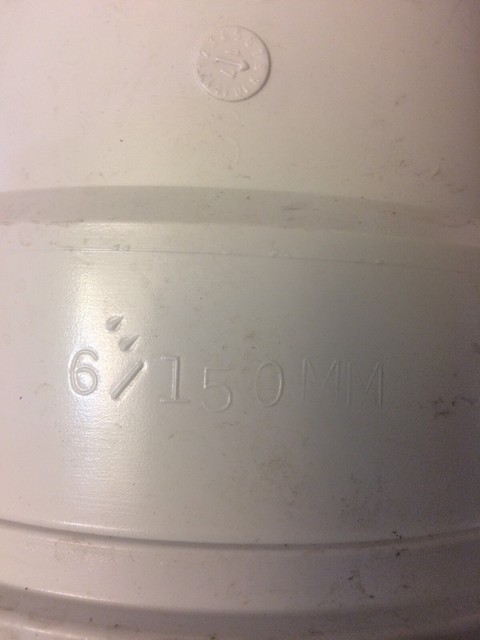 8x8x8 Y PVC Sewer Gasketed Joint Wye Fitting Coupling ASTM D-3034 8 ...