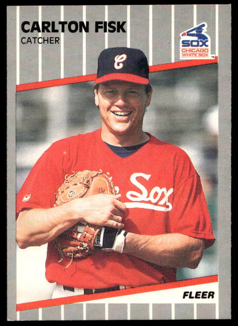 1989 Fleer 495 Carlton Fisk Chicago White Sox Baseball Card | eBay