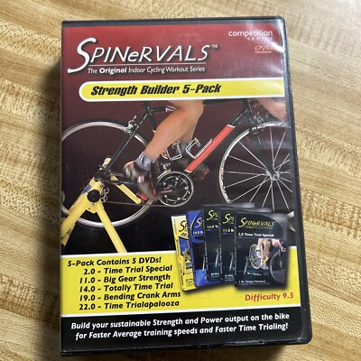 Spinervals Strength Builder 5-Pack DVD Set DIFFICULTY 9.5 | eBay