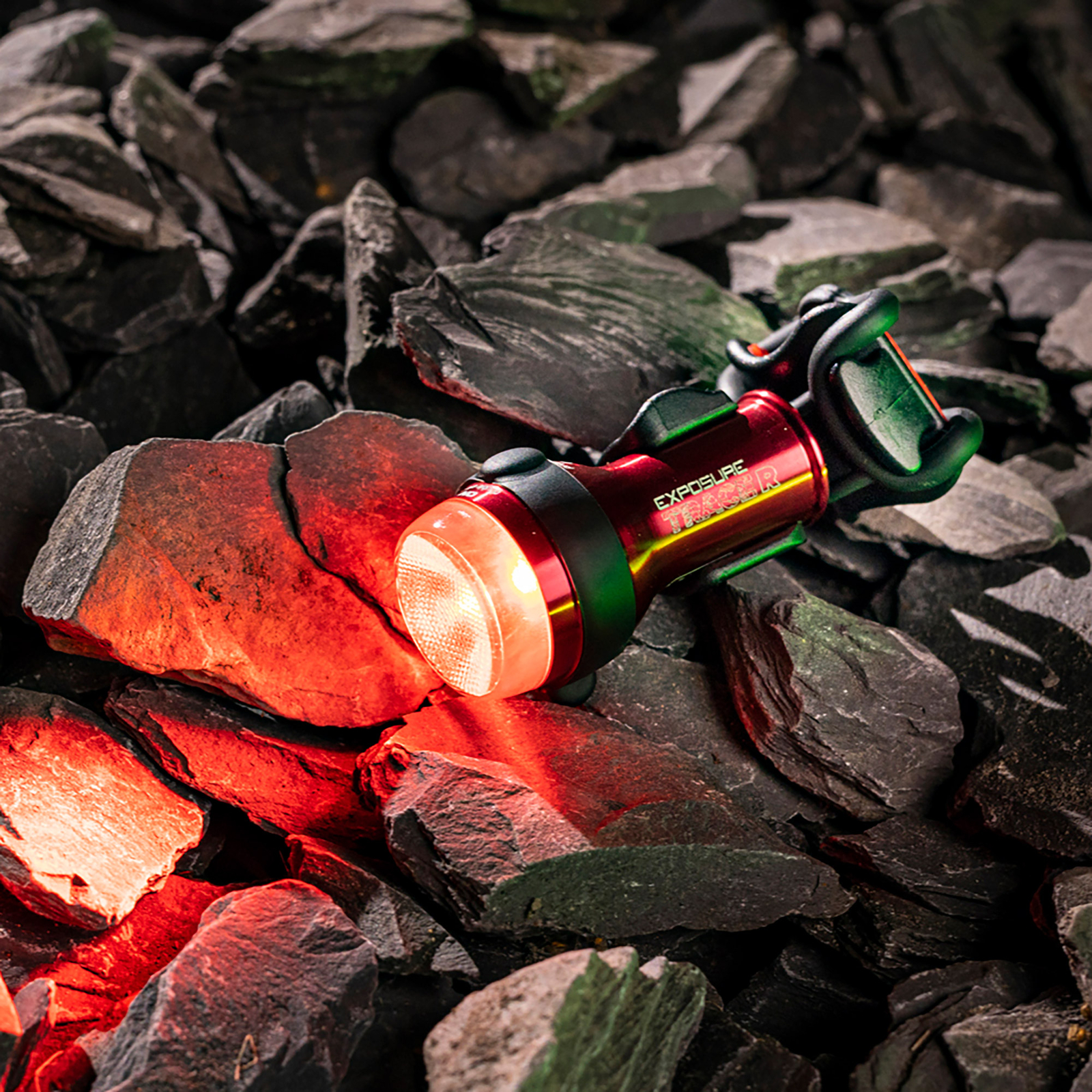 Exposure TraceR MK2 ReAKT and Peloton Rear Bike Light - Red ...