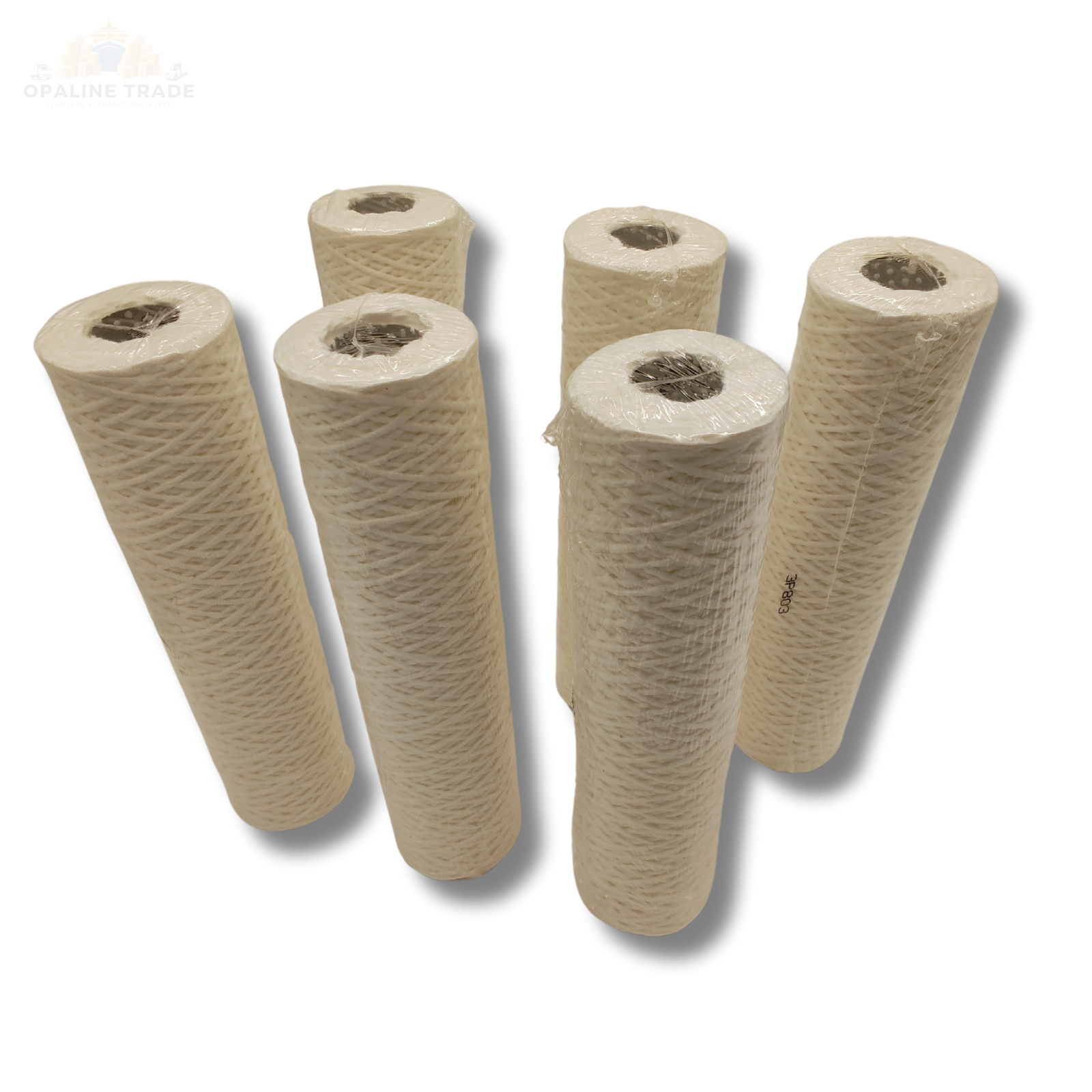 PARKER 5 Micron String Wound Filter Cartridge, 5 GPM, 10in, 250°F Max ...