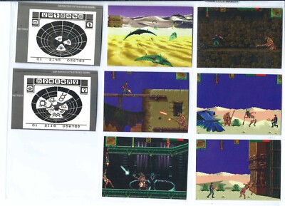 1994 Collect-A-Card Stargate Game Tips (8 cards) | eBay