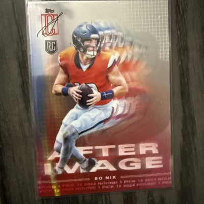 2024 Topps Signature Class Bo Nix After Image Rookie. #AI-9 | eBay