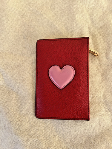 Radley I Love You Red Leather Coin And Card Purse. VALENTINE GIFT | eBay