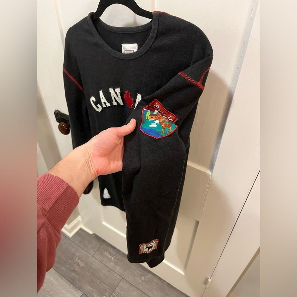 Canada GGS LTD Vintage Collection Long Sleeve Parks Top Size XL | eBay