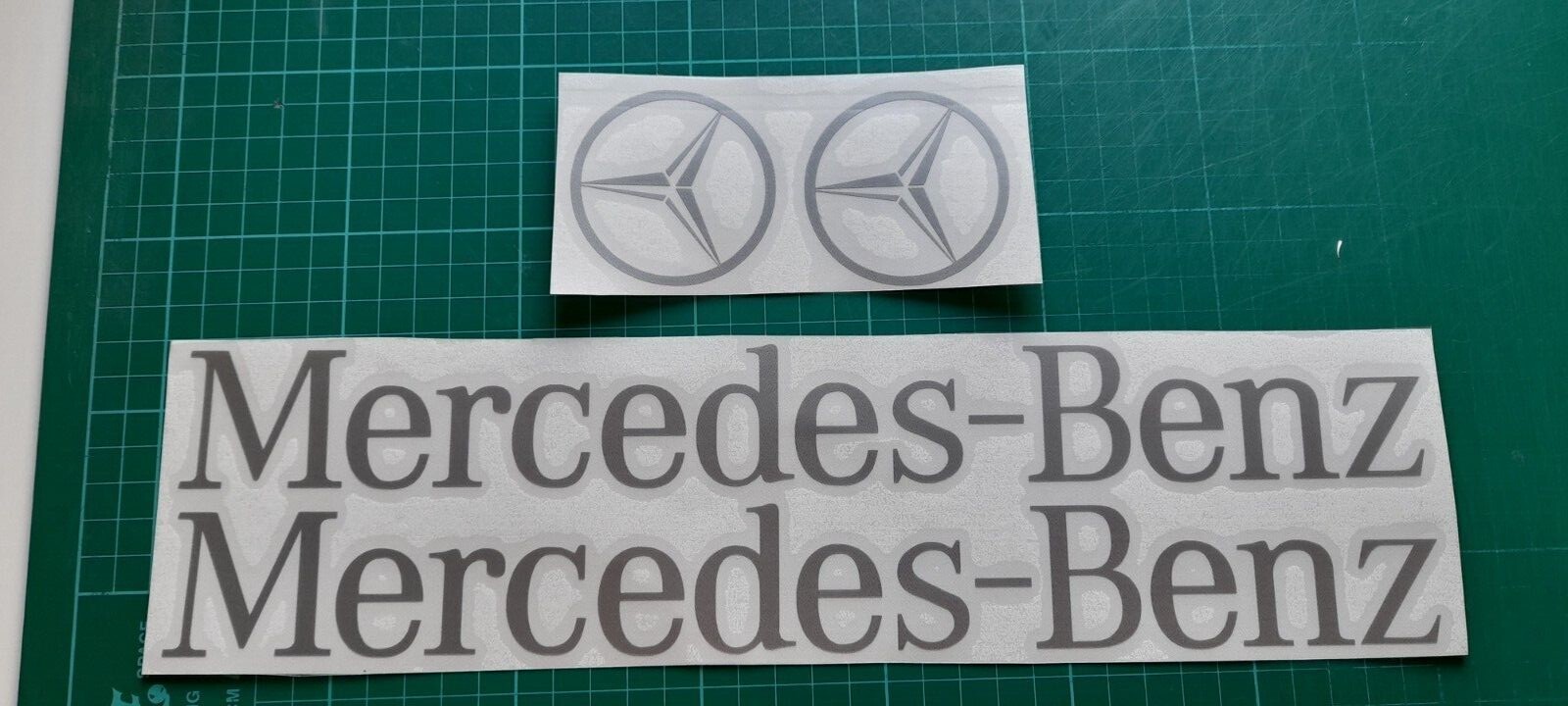 MERCEDES SPRINTER panel Sticker Decal x 2. Choice of 19 colours | eBay