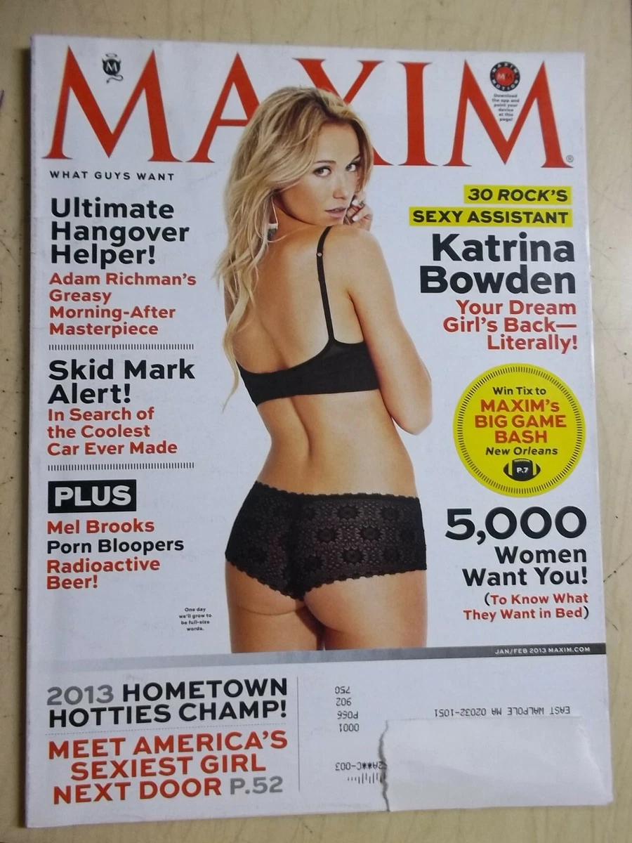 Katrina Bowden Maxim 2022