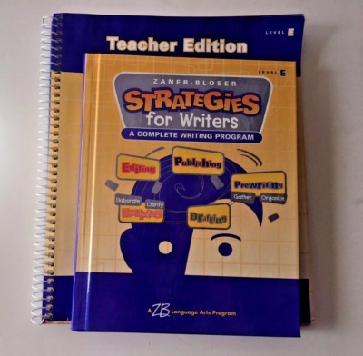 Strategies for Writers Student Teacher Bundle 2003 Grade 5 Level E USED ...