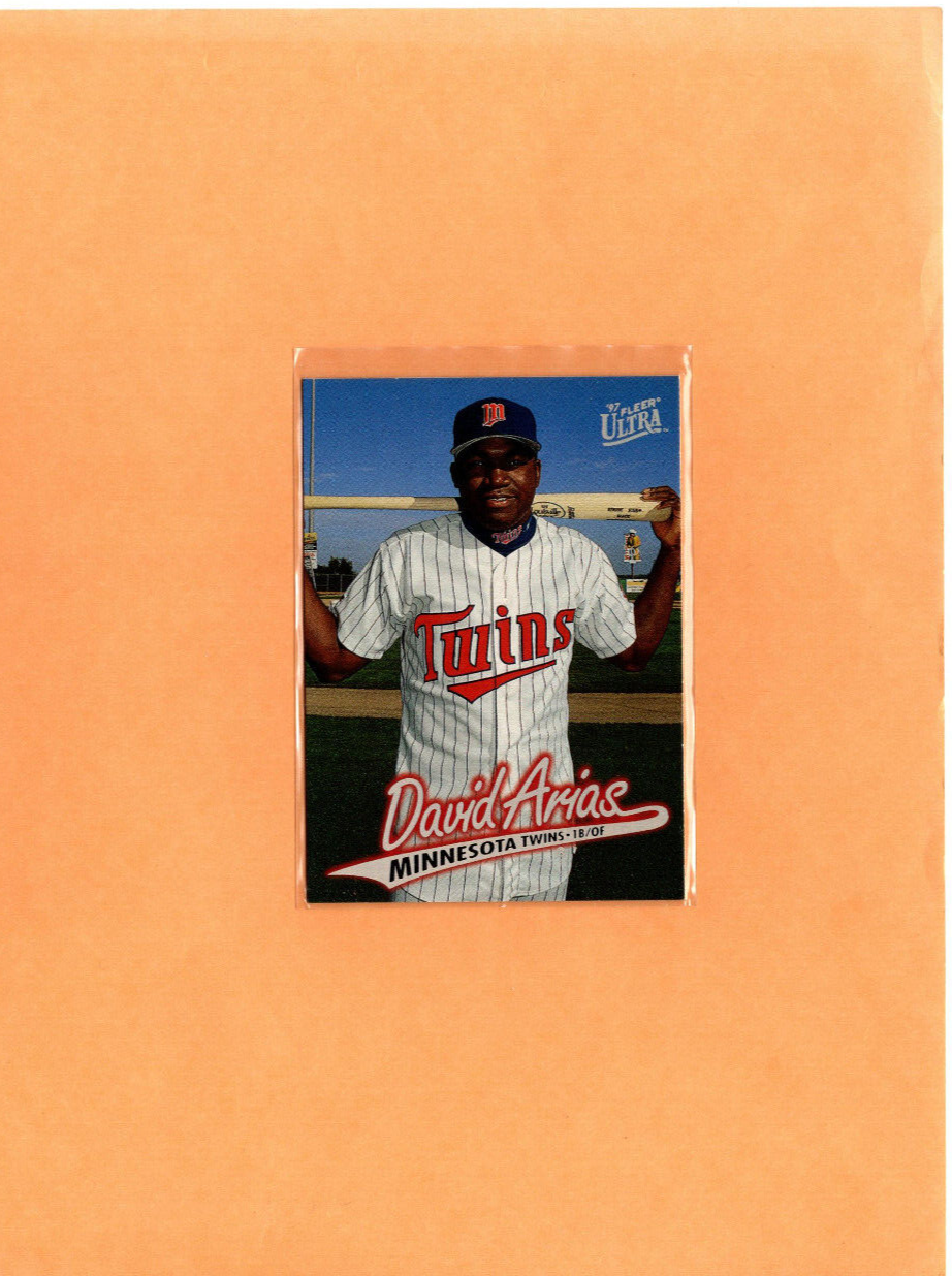 1997 Fleer Ultra Rookie David Arias Ortiz-Minnesota Twins #518 | eBay