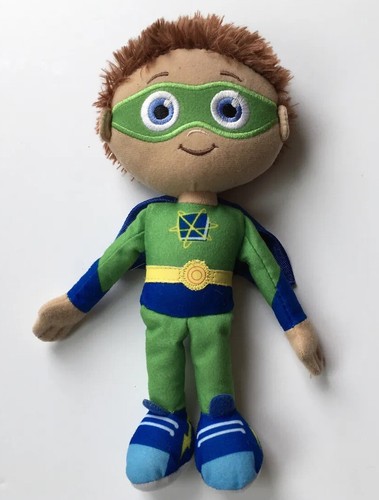 2008 Original SUPER WHY Wyatt Plush Doll Save the Day Book Learning ...