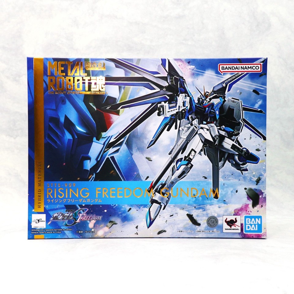 Rising Freedom Gundam 5.5in Anime Action Figure Metal Robot Spirits ...
