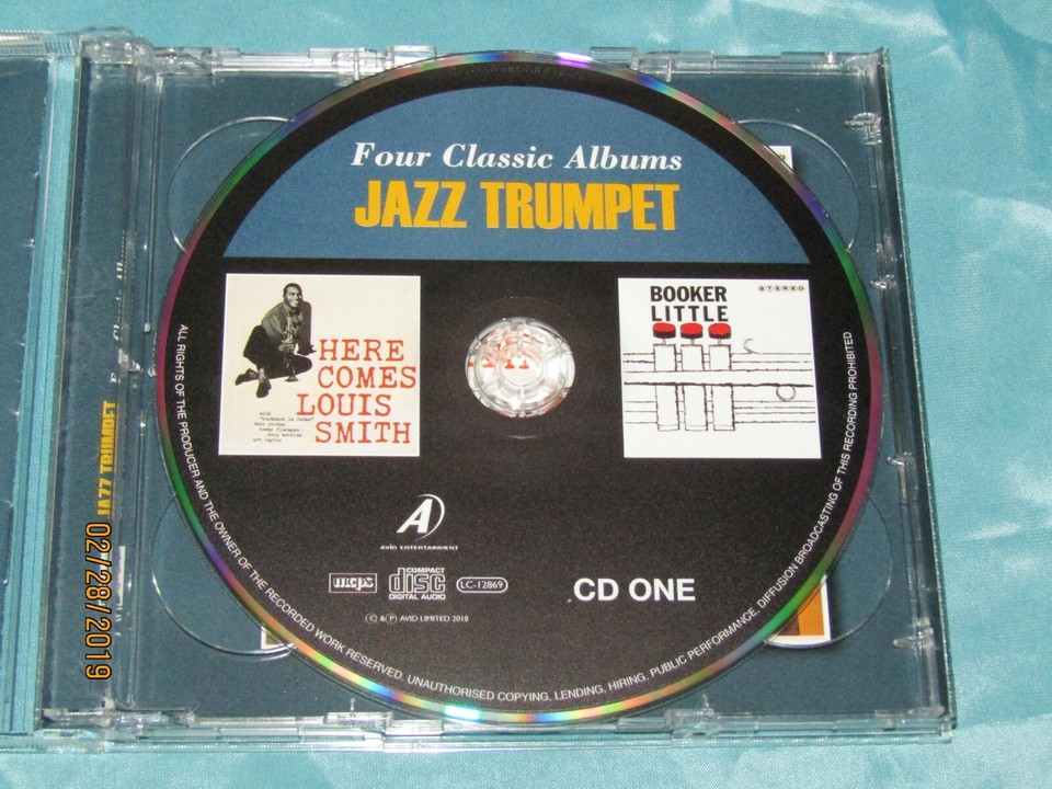 Jazz CD: Various - 4 Classic Albums - Jazz Trumpet - Avid Jazz AMSC1293 ...