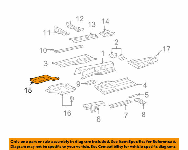 53883-50022 Toyota Seal, front fender main, lh 5388350022, New Genuine ...