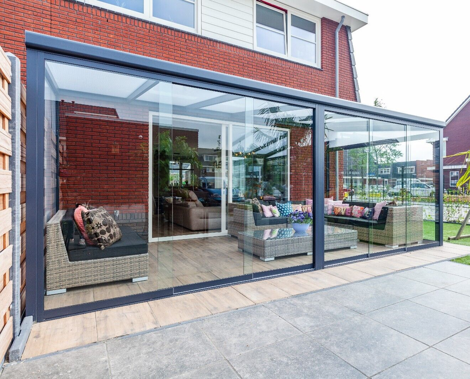 Grey Veranda - brand new - direct from the manufacturer - aluminium - 2 ...