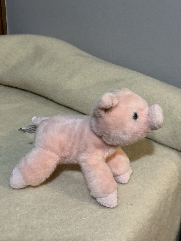AURORA Plush Pink Pig Piglet Stuffed Animal 8” EXCELLENT sweeeet | eBay