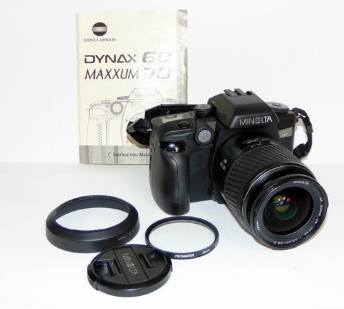Minolta Maxxum 70 35mm Film Camera with 28-100mm 3.5 Zoom Lens | eBay