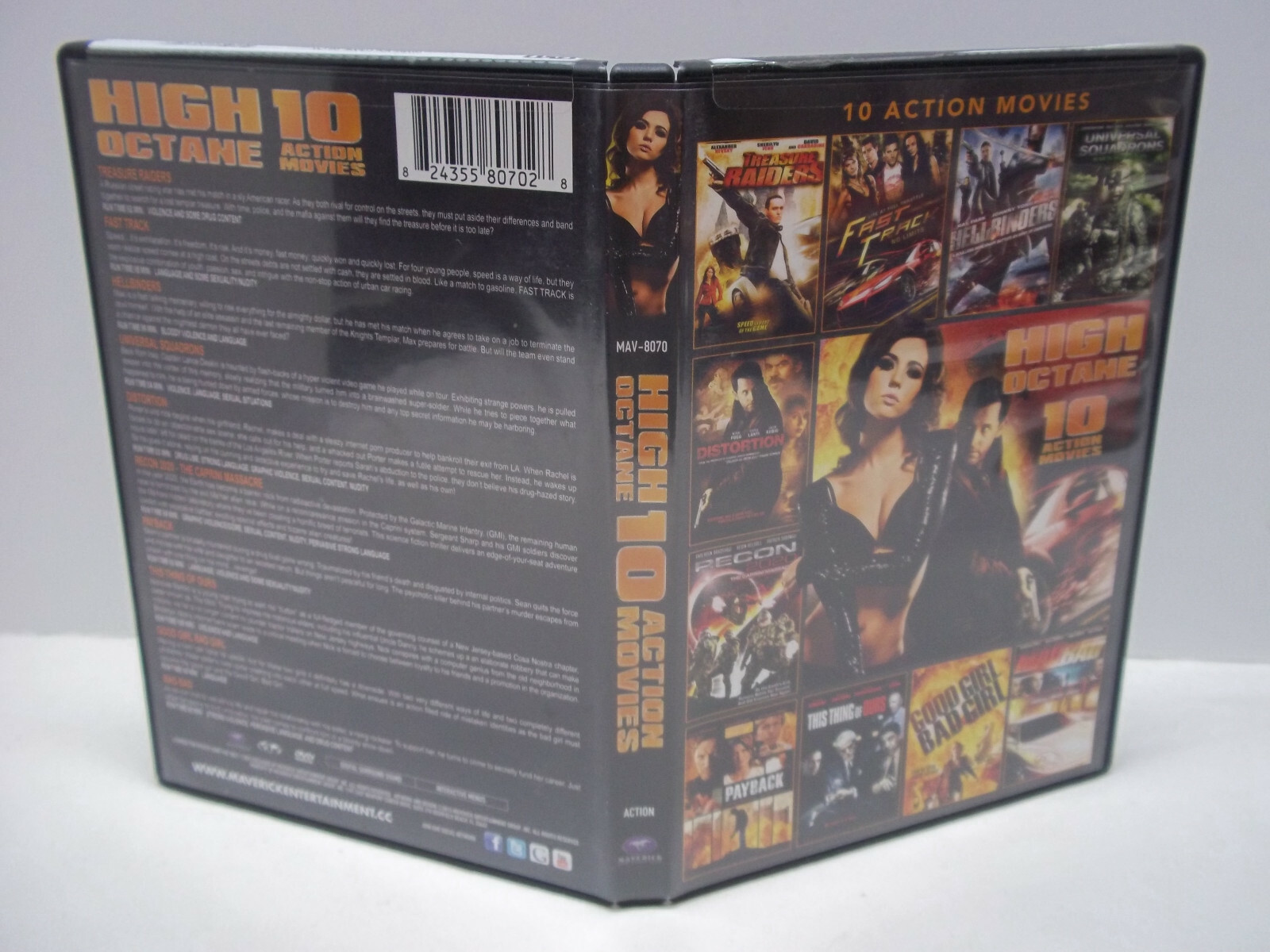 10 High Octane Action Movies dvd | eBay