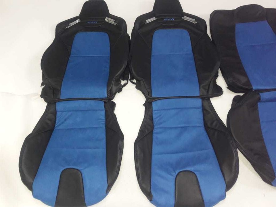 Mazda RX-8 R3 Recaro 2009-2011 Replacement Leather Seat Covers Black ...