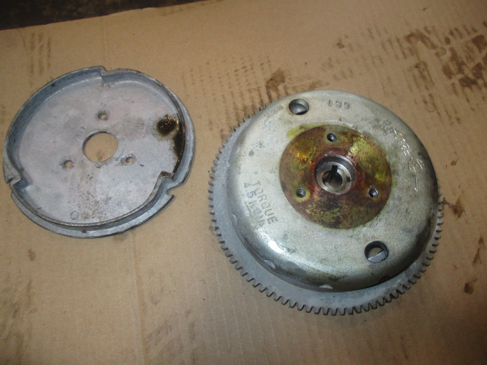 Yamaha 6hp 2 stroke outboard flywheel (6G1-85550-71-00) | eBay