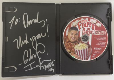 SIGNED Gabriel Iglesias: Hot and Fluffy - Live From Bakersfield [DVD ...