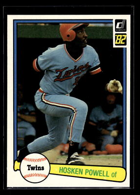 1982 Donruss Baseball #228 Hosken Powell "Set Break" Mint Minnesota ...
