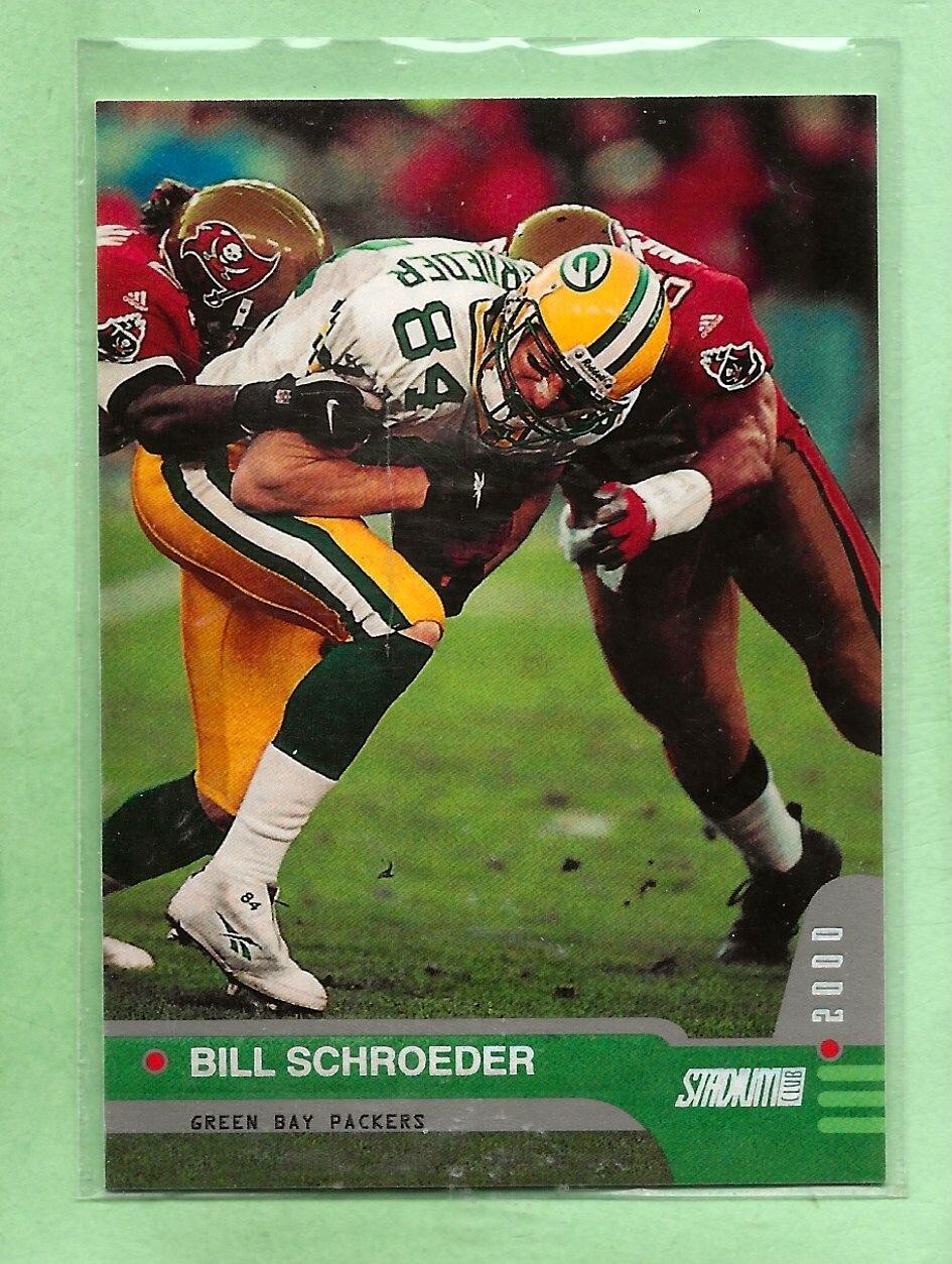 BILL SCHROEDER - 2000 Stadium Club - #43 - Packers - Comb. Shipping | eBay