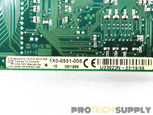 STB Velocity 128 Graphics Card GPU 210-0274-00X with for sale online | eBay