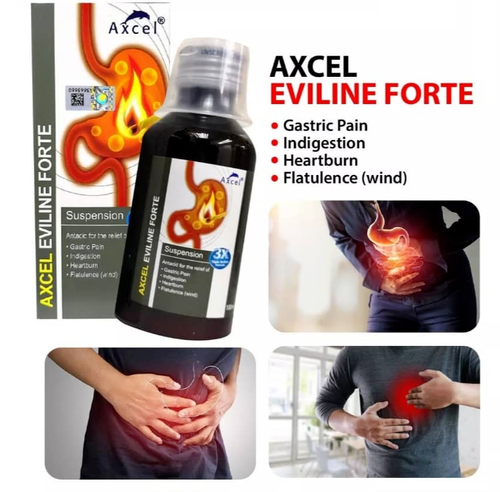 Eviline Antacid Relief Gastric Pain Indigestion Heartburn Flatulence ...