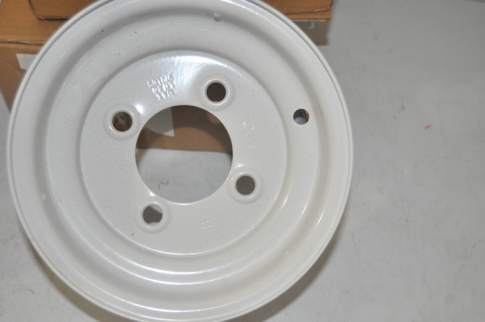 Carlisle Standard Wheel Rim White 8x3.75 4X4.00 0821466266B for sale ...