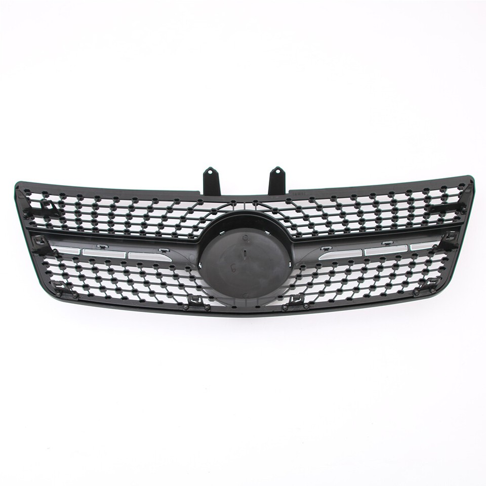 Diamond Front Grille W/Star For Mercedes W164 2009-2011 ML320 ML350 ...