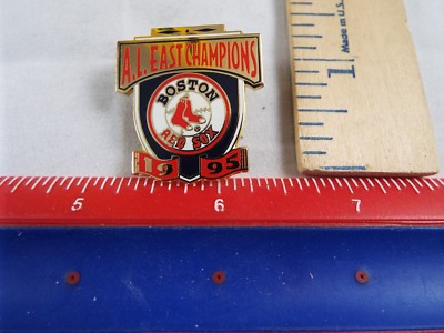 MAJOR LEAGUE BASEBALL PIN BOSTON RED SOX A.L. EAST CHAMPIONS 1995 | eBay