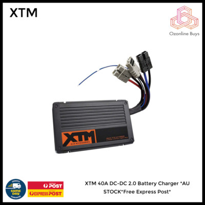 XTM 40A DC-DC 2.0 Battery Charger *AU STOCK*Free Express Post* | eBay