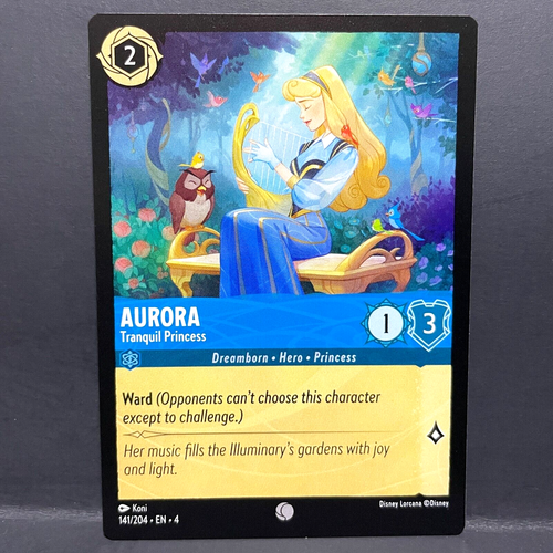 2024 DISNEY LORCANA URSULA'S RETURN AURORA 141/204 COMMON | eBay