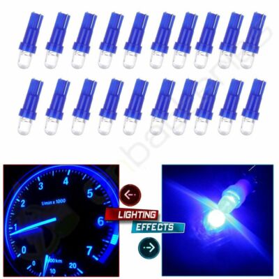 20pcs T5 LED Instrument Cluster Panel Gauge Dash Bulb light 17 57 37 73 ...
