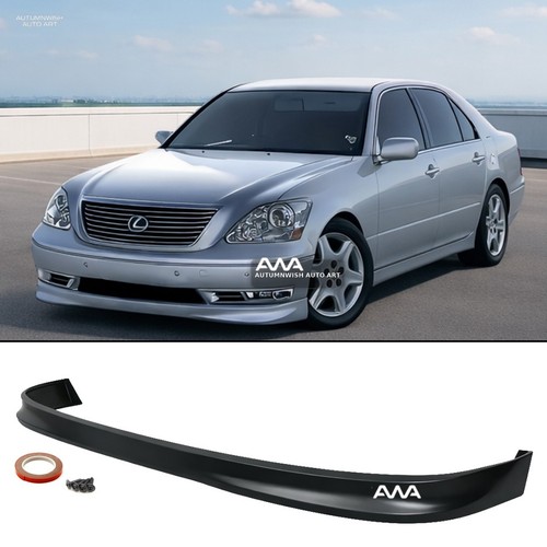 Fit 04-06 LS430 Unpainted Polyurethane C Style Front Bumper Chin Lip ...