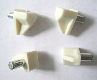 20 pcs/set white plastic Shelf Support Holder Pins for kitchen cabinet ...