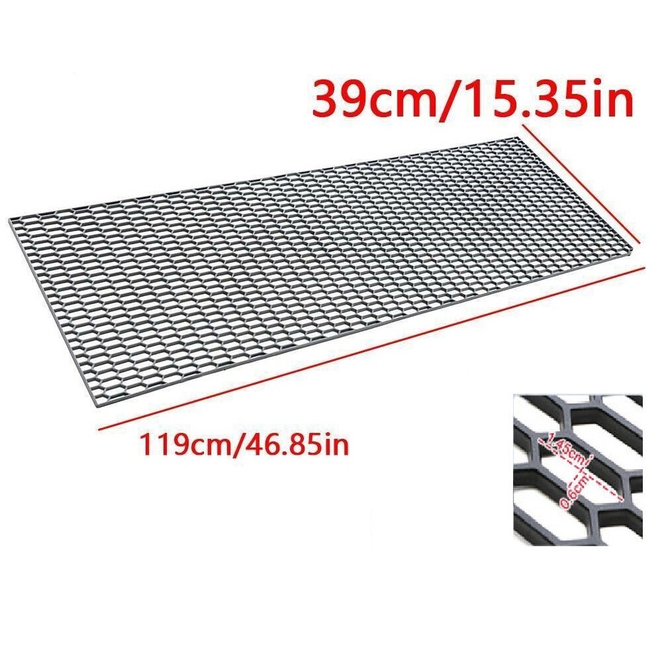 Car 3D ABS Plastic Racing Honeycomb Bumper Vent Tuning Grill Mesh ...