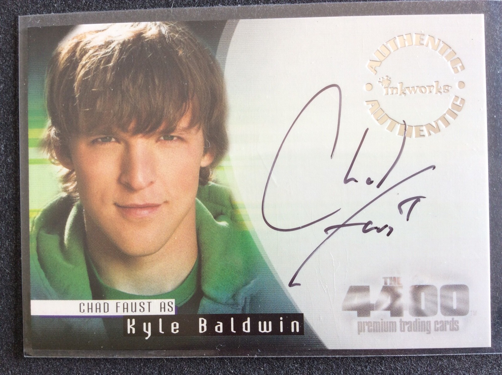 THE 4400 SEASON 2 AUTOGRAPH A-10 A10 CHAD FAUST KYLE BALDWIN | eBay