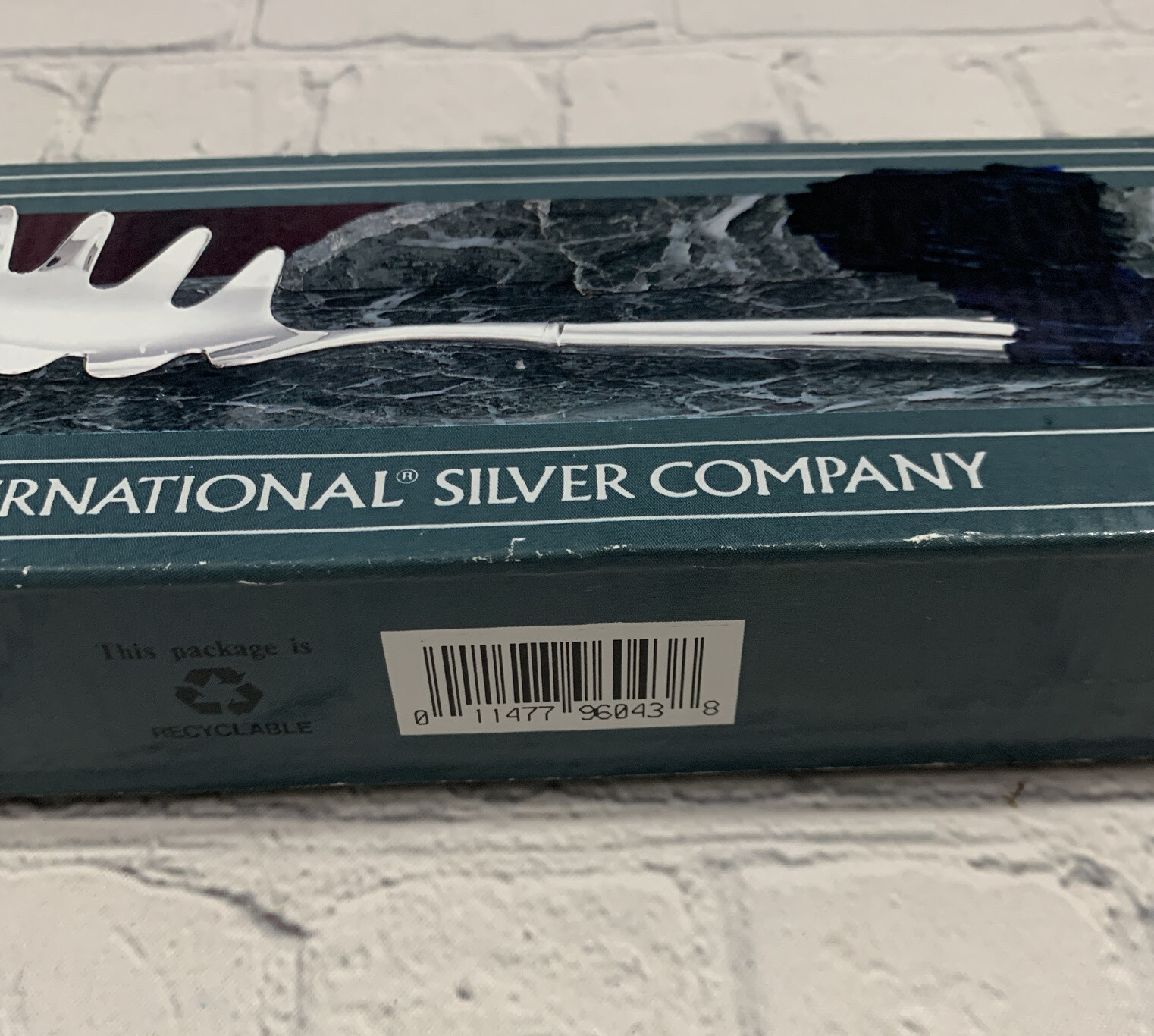 International Silver Company Pasta Scoop Spoon Silverplated Rhapsody ...