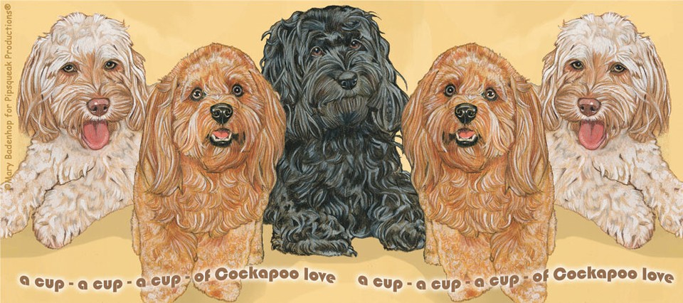 Cockapoo Ceramic Coffee Mug Tea Cup 15 oz | eBay