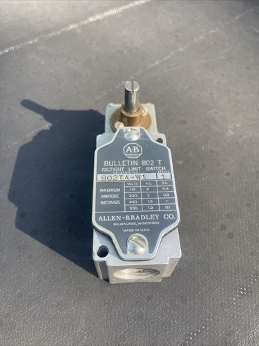 Allen Bradley 802 T Bulletin 802TA-W1 Series 2 Oil Tight Limit Switch ...