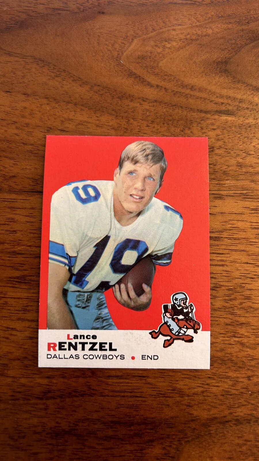 1969 TOPPS FOOTBALL #31 LANCE RENTZEL DALLAS COWBOYS EX/MT | eBay