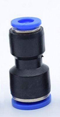 2pcs 10mm - 8mm pneumatic straight Reducer fitting Push fit pipe air ...