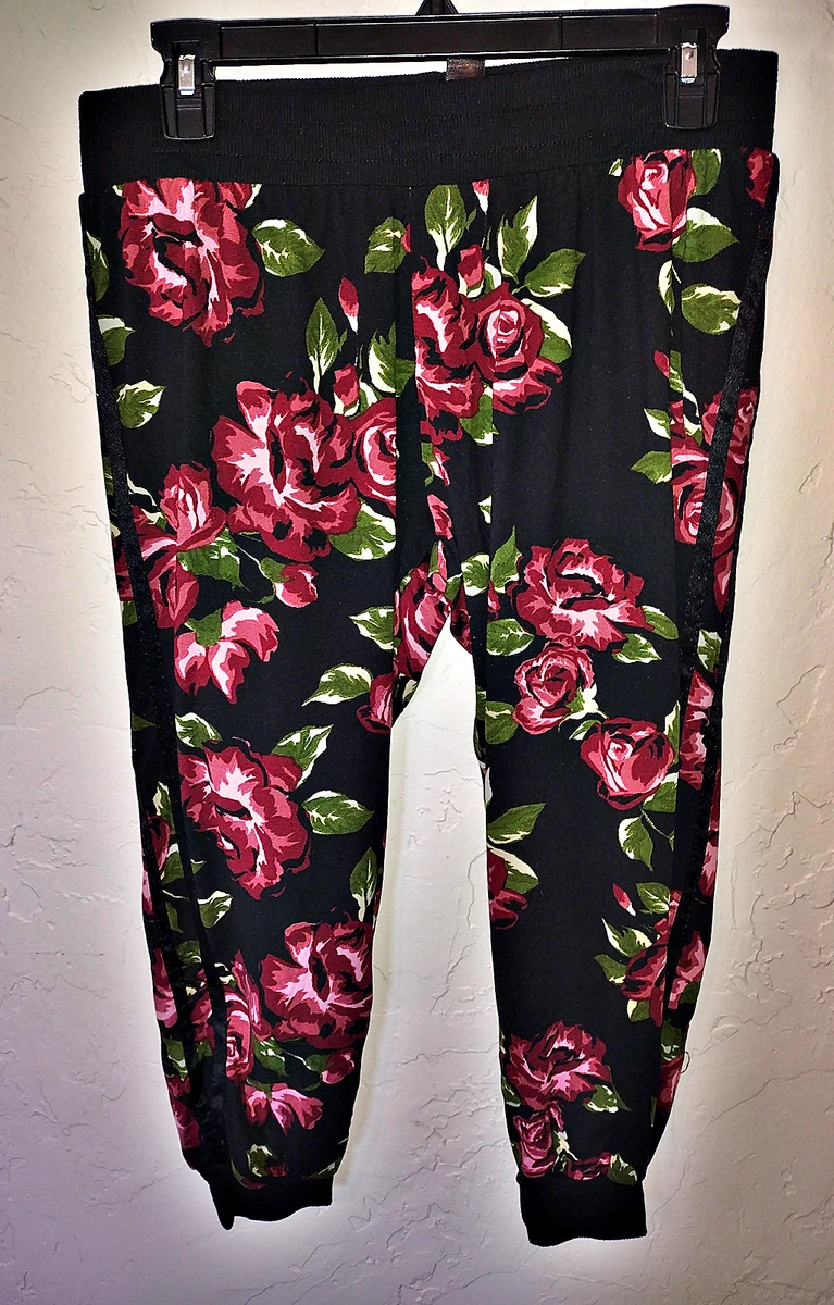 Rose Print Leggings