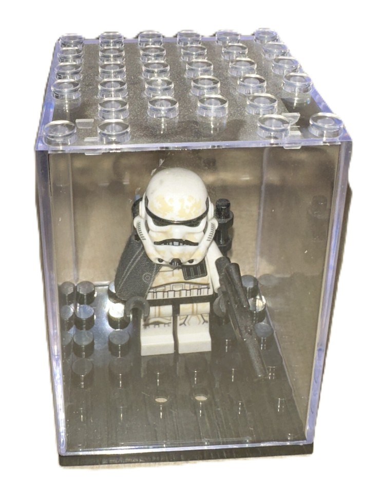 Plastic Display Cabinet Case For Lego Figures Minifigures Building ...