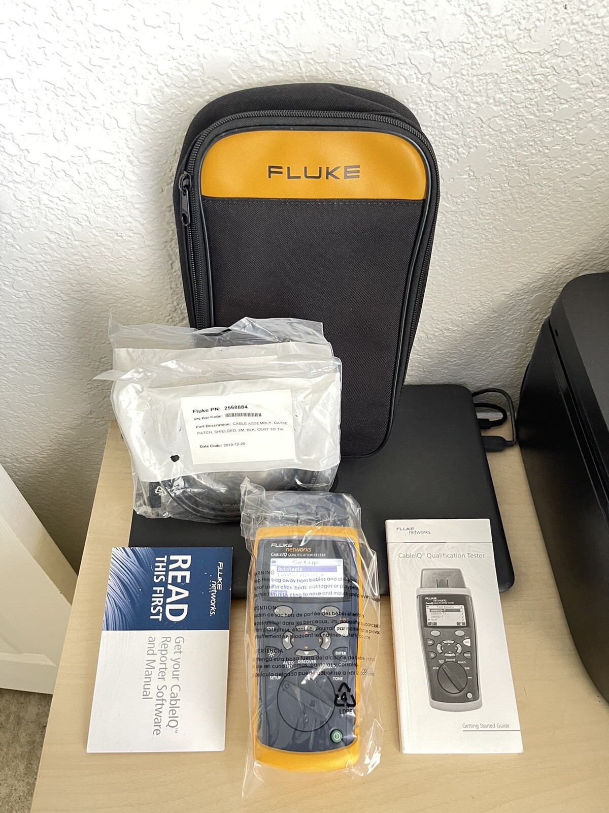 Fluke Networks CIQ 100 Network Cable Tester for sale online | eBay