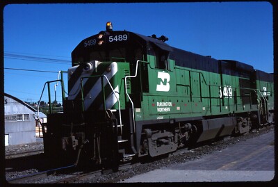 Original Rail Slide - BN Burlington Northern 5489 Winatchie WA 8-19 ...