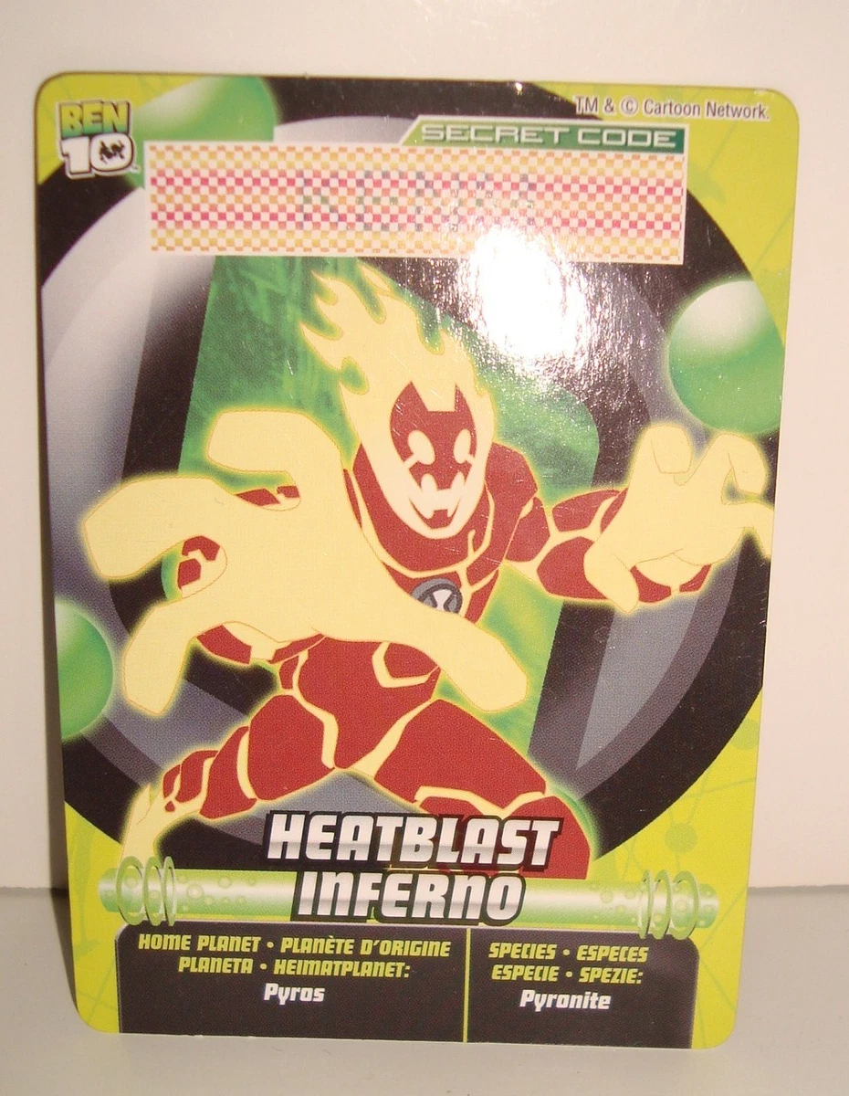 Ben 10 Aliens Heatblast Drawing