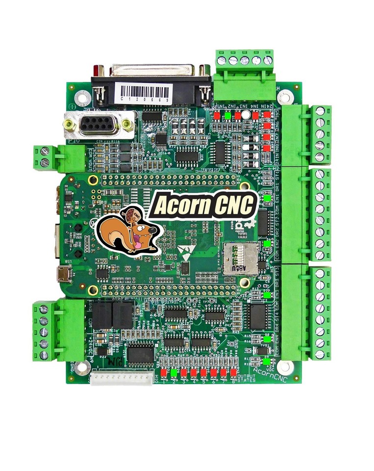 Centroid 4 axis Acorn DIY CNC motion controller kit (REV 4) with CNC ...