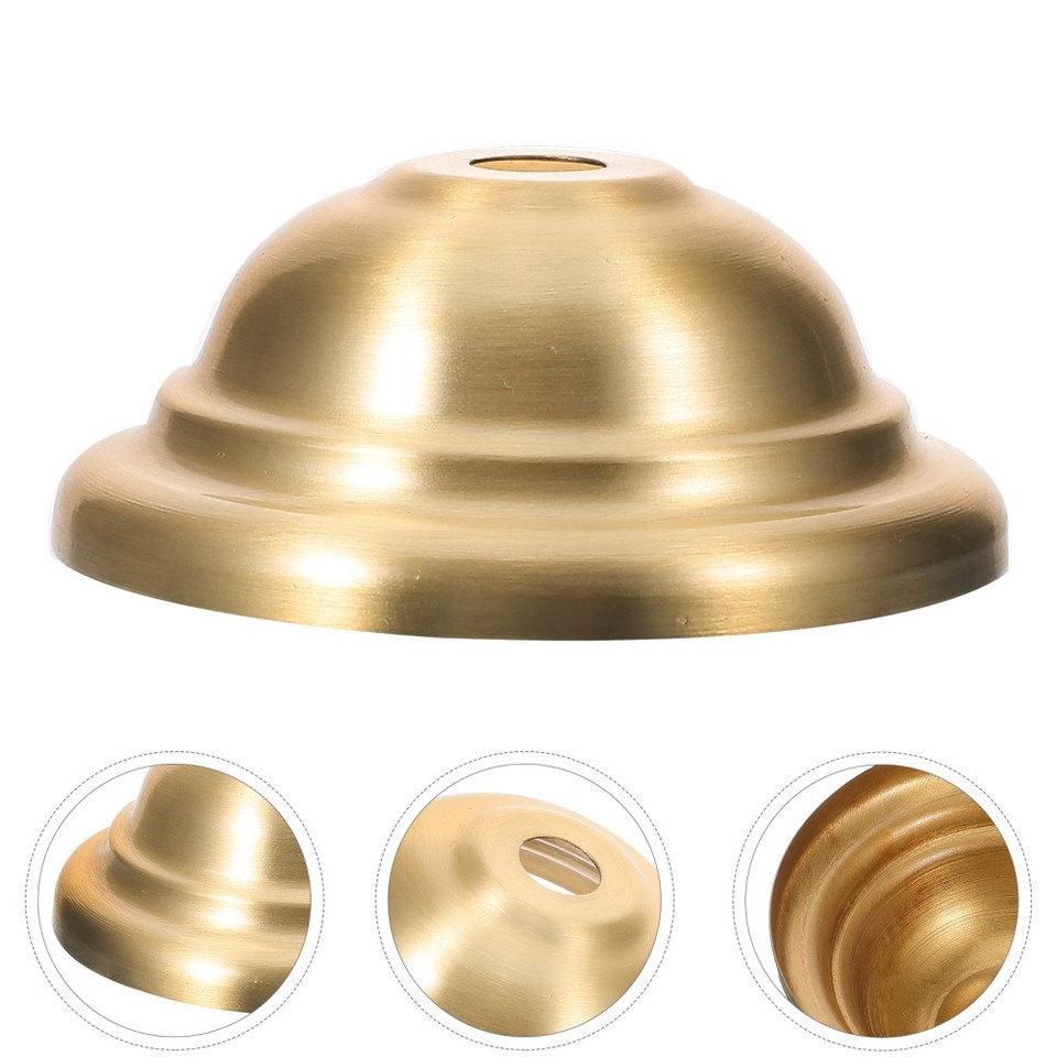 Brass Finial for Lamp Shades Replacement Finials Lamps Extender Cap ...